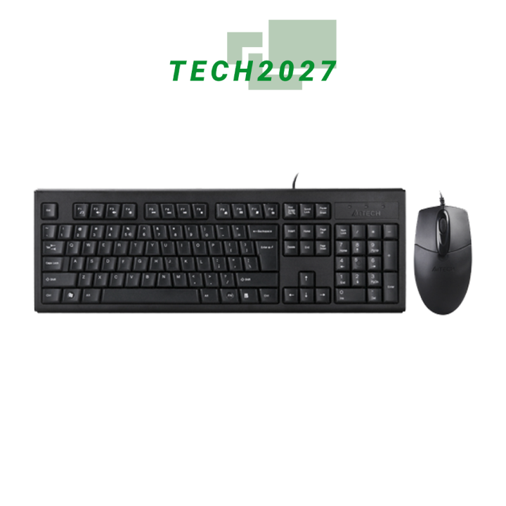 A4TECH KRS-8372 USB Keyboard and Mouse Combo Kit | Lazada PH