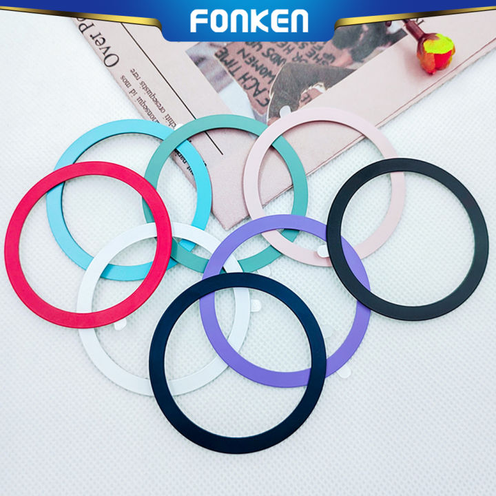 FONKEN Magsafe Mag/netic Plate Ring Universal Metal Sticker Support ...