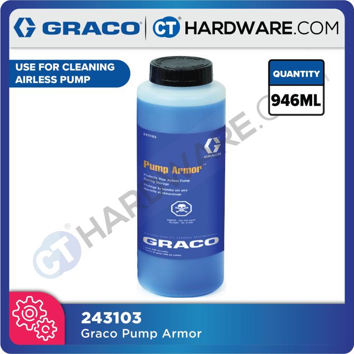 GRACO PUMP ARMOR FOR CLEANING AIRLESS PUMP 946ML | Lazada