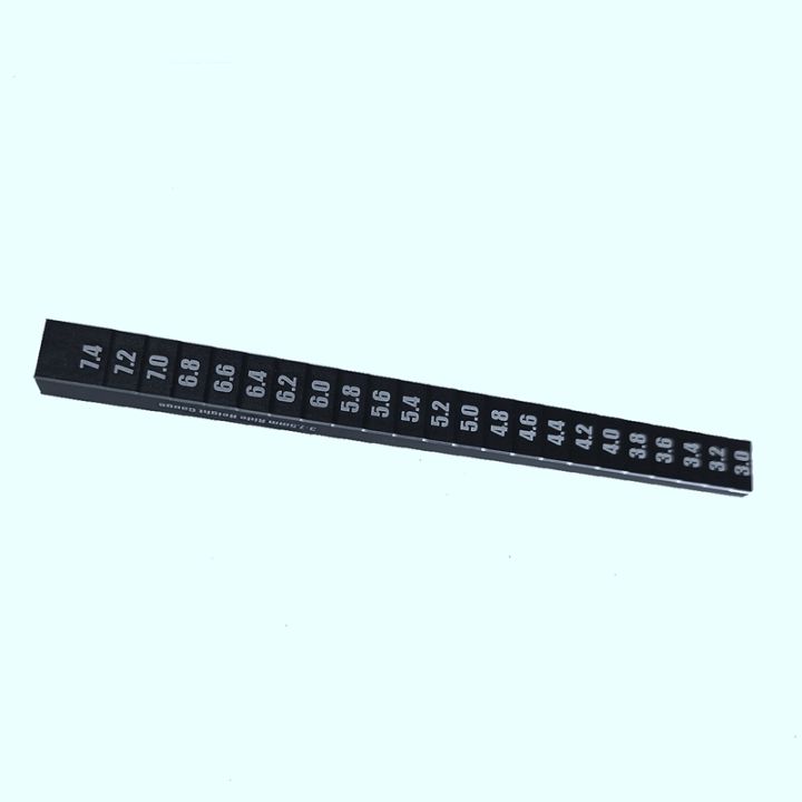 Ruler Metal Measuring Tools 2-In-1 Vehicle Height Gauge Bottom Stop ...