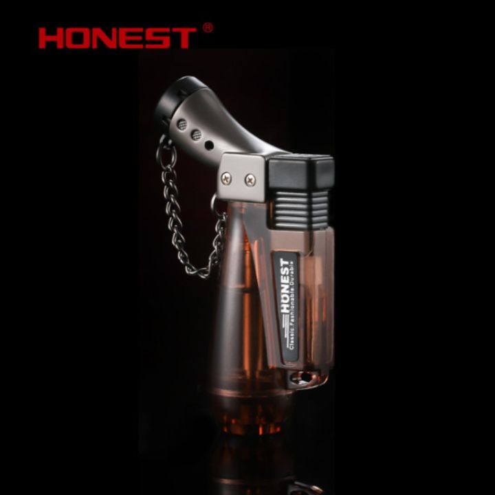 HONEST Classic Fashionable Durable Jet Butane Lighter Gas Refillable ...