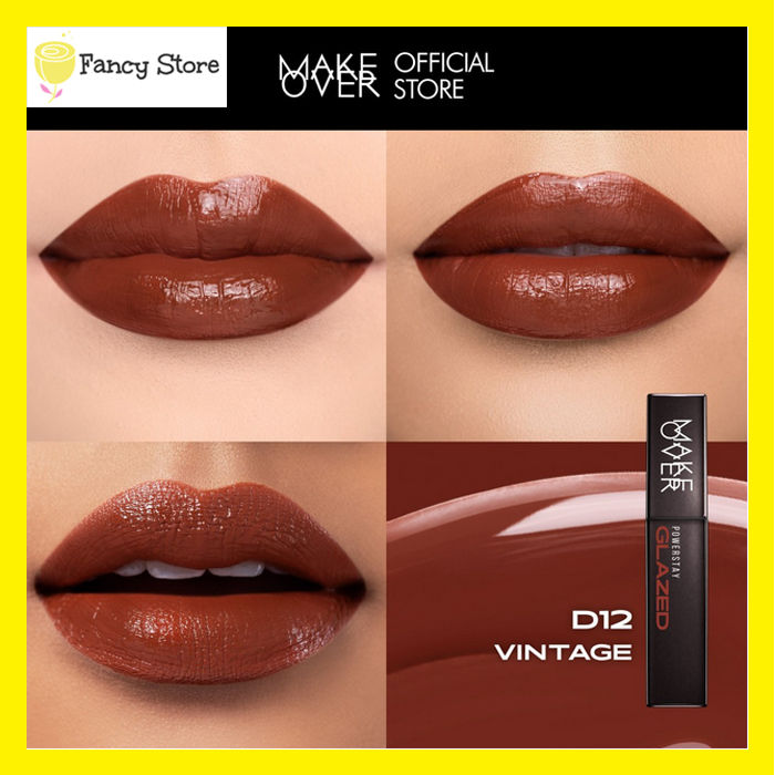 Make Over Powerstay GLAZED LOCK [D12 VINTAGE] Lip Pigment NEW ...