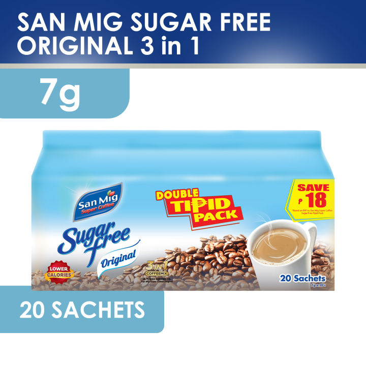 San Mig Super Coffee Orig SF Double Tipid Pack 20s (7g) | Lazada PH
