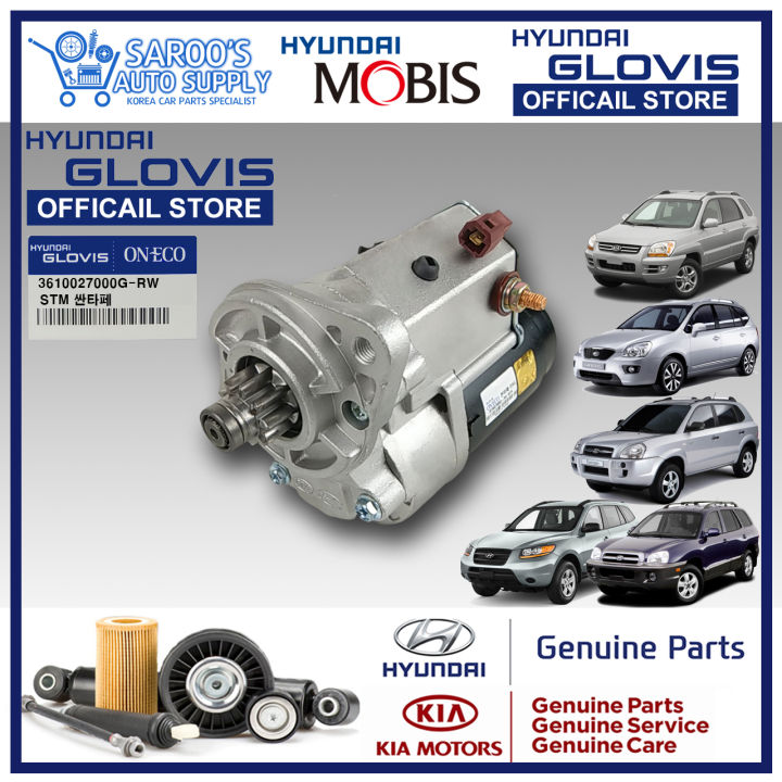 [D][Hyundai] Starter Motor For Tucson , Sportage , Santa fe , Carens ...