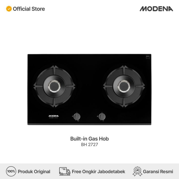 MODENA Built In Gas Hob Kompor Tanam Gas - BH 2727 | Lazada Indonesia