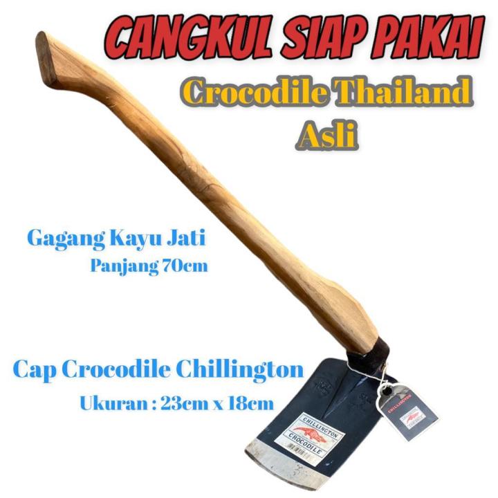 Cangkul Crocodile Chillington ORIGINAL Import Thailand Pasang Gagang ...
