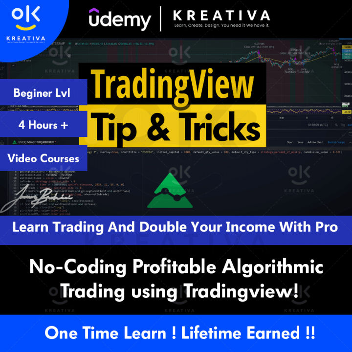 Tradingview Course- No-Coding Profitable Algorithmic Trading using ...