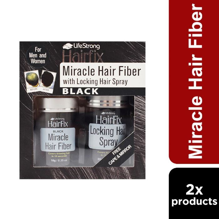 HAIRFIX Black Miracle Hair Fiber | Lazada PH