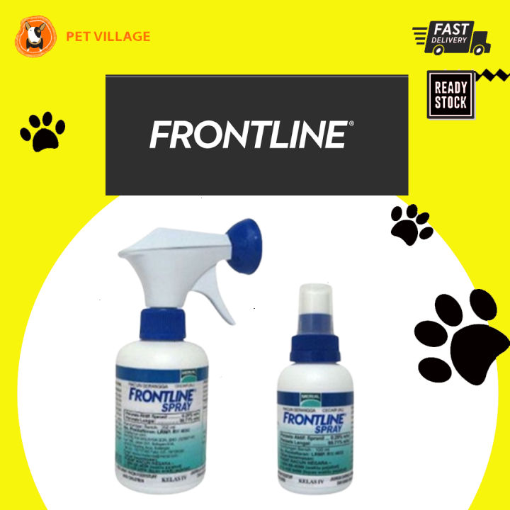 FRONTLINE Spray Ticks & Fleas Treatment For Cats & Dogs 100ML/250ML ...