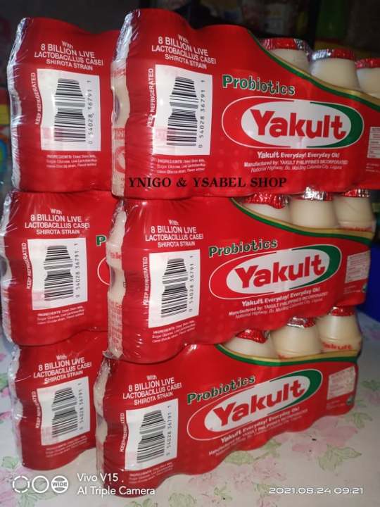 YAKULT PROBIOTICS BUNDLE OF 6 [ REGULAR, LIGHT ] 30 pcs | Lazada PH