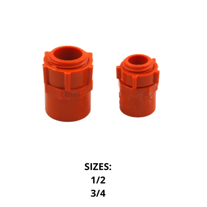 PVC MALE ADAPTOR W/ LOCK NUT | Lazada PH