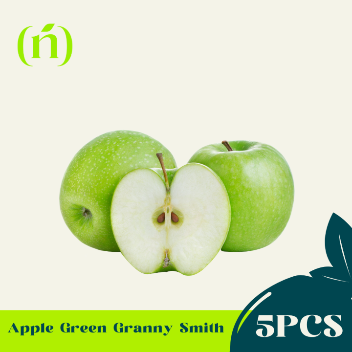 Nature Farm Green Granny Smith Apple / Epal Hijau (5PCS/PKT) | Lazada