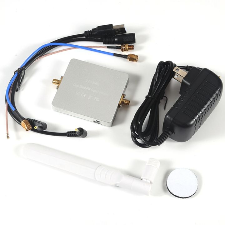 2.4G/5.8G WiFi Amplifier Dual Band 4W Signal Booster Drone Signal ...