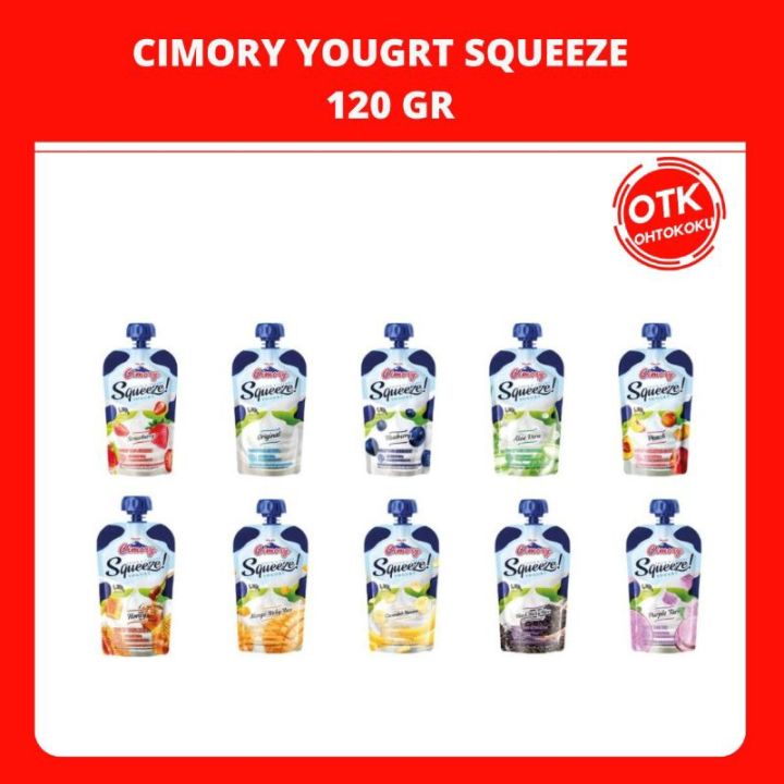 CIMORY YOGURT SQUEEZE 120 GR SATUAN | Lazada Indonesia
