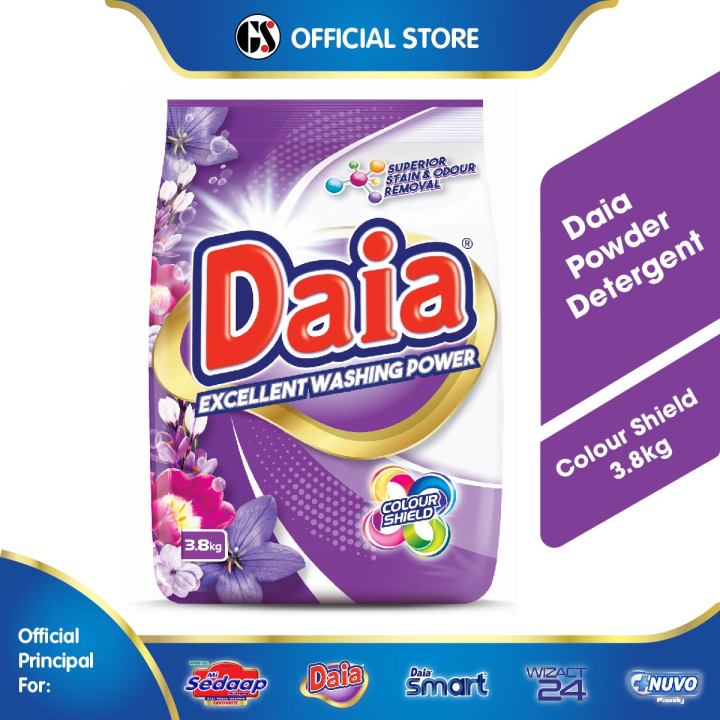 Daia Powder Detergent Colour Shield 3.8kg | Lazada