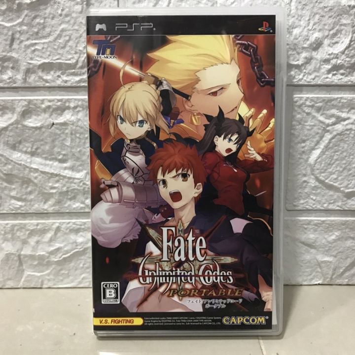 แผ่นแท้ [PSP] Fate/Unlimited Codes Portable (ULJM-05451) stay night ...