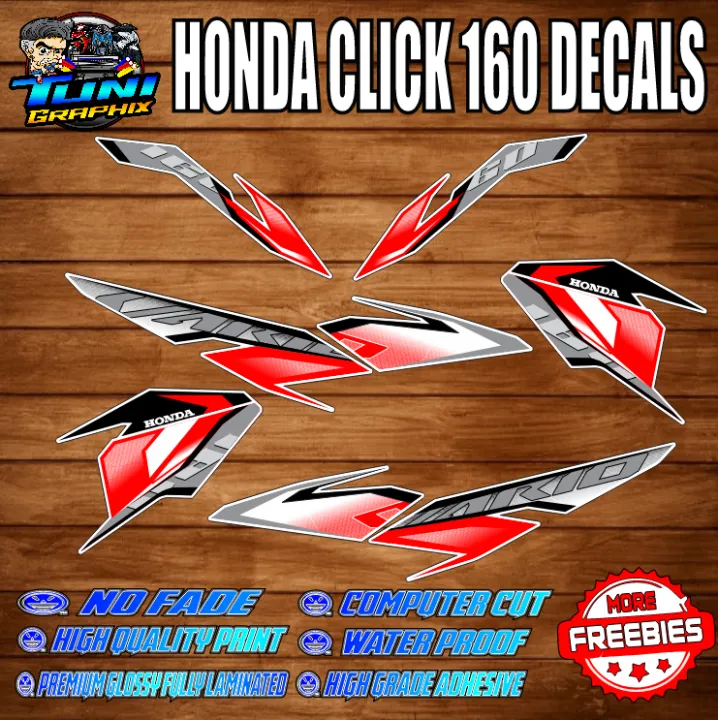Click Vario 160 Decals Sticker with Freebies | Lazada PH