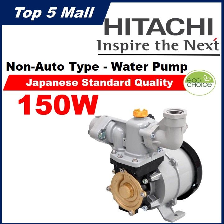 HITACHI 150W Non-Automatic Series Water Pump (W-P150N / WP150N) | Lazada