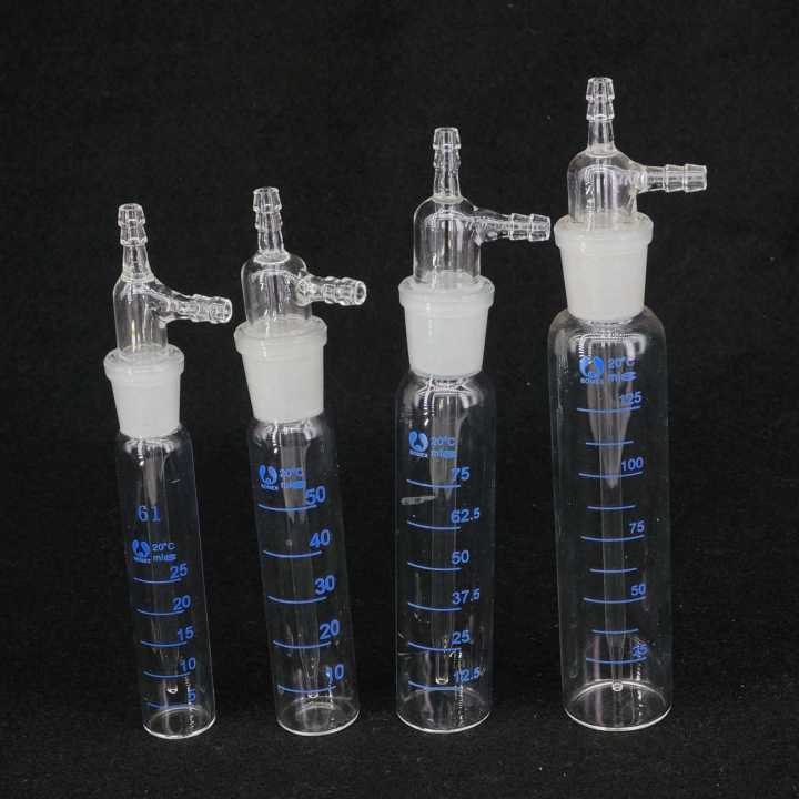10/25/50/75/100/125/250/275/325/500ml Borosilicate Glass 8mm Gas ...
