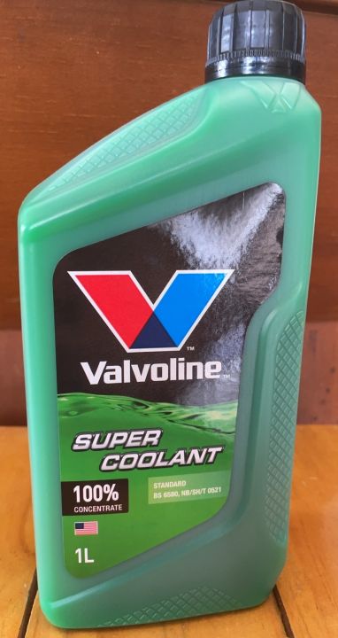 น้ำยาหม้อน้ำ ซุปเปอร์คูลแลนท์ Valvoline Super coolant (สีเขียว 1L ...