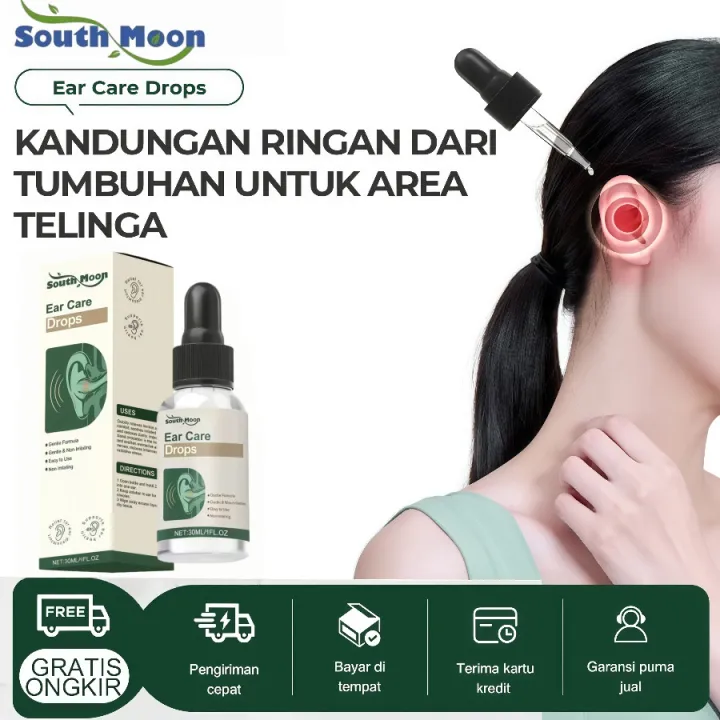 Tinnitus Relief Oil 30ml Obat Tetes Telinga Obat Telinga Pembersih ...