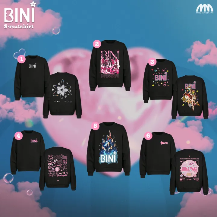 BINI Merch - Mugmania - BINIVerse Sweatshirt - Longsleeves | Lazada PH