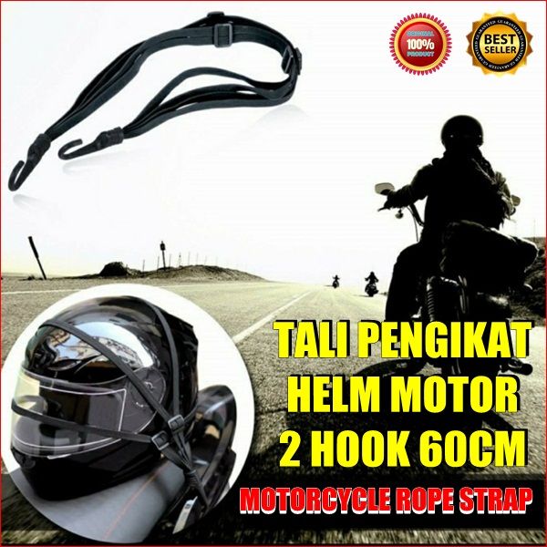 promo tali pengait barang helm di motor tali pengikat helm di motor ...