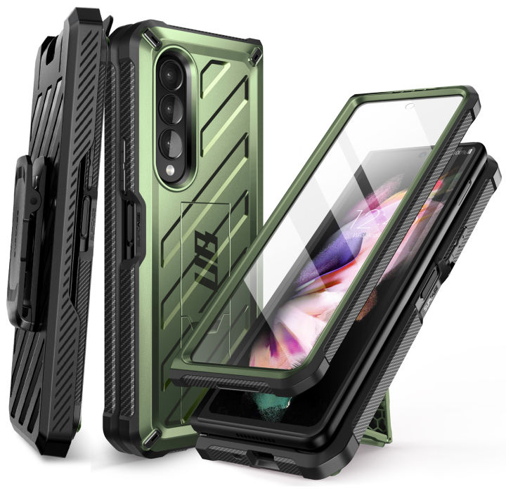 SUPCASE Unicorn Beetle Case for Galaxy Z Fold 3 5G 2021 Rugged Belt ...