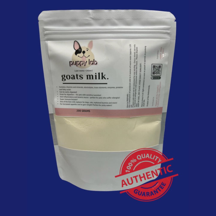 PUPPY LAB GOATS MILK 200grams | Lazada PH