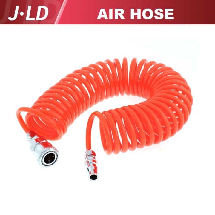 Air Hose 6M 9M 12M Polyurethane PU Air Compressor Hose Tube Pneumatic Hose Spring Air Pipe Tool ...
