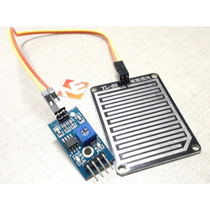 Rain Sensor Raindrops Detection Water Weather Humidity Module Arduino ...