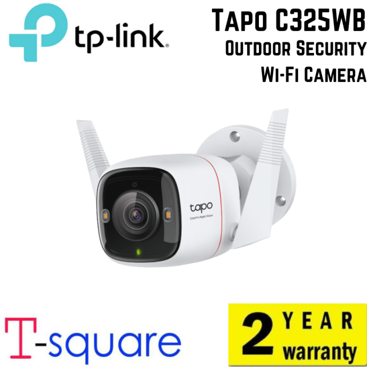 TP-Link Tapo C325WB Outdoor Security Wi-Fi Camera 4MP QHD 2K+ กล้องวงจร ...