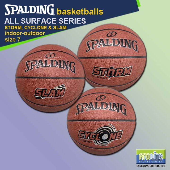 SPALDING All Surface Series Original Indoor-Outdoor Basketball Size 7 | Lazada PH