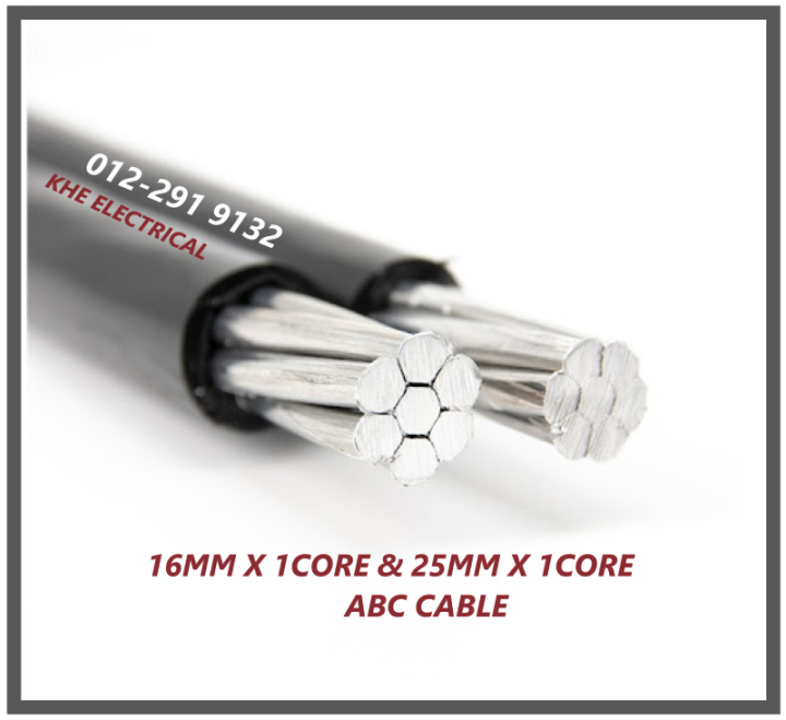 ABC CABLE 16MM X1CORE & 25MM X 1CORE ABC CABLE (PER METER) | Lazada