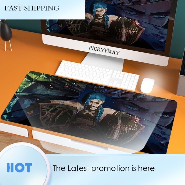 LOL League of Legends Animation Arcane Jinx Keyboard Table Mat ...