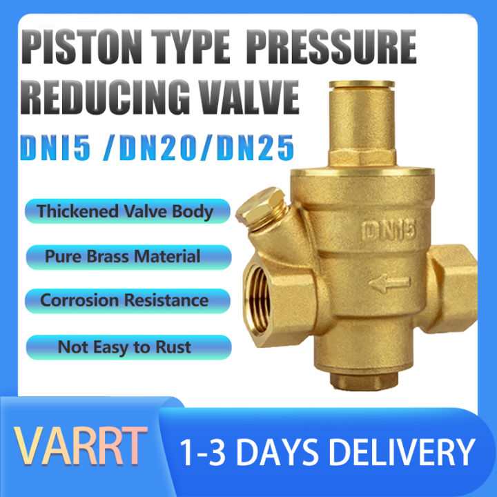 Tap water pressure reducing valve DN25, DN20, DN15 thickened brass ...