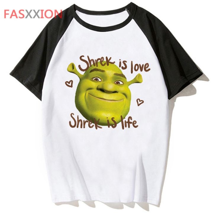 Shrek top tees men couple white t shirt casual top tees t-shirt ...