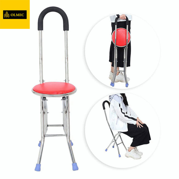 Quad Cane for Elderly Adjustable Cane Chair Tripod Cane Stool Crutch ... Quad Cane for Elderly Adjustable Cane Chair Tripod Cane Stool Crutch ...