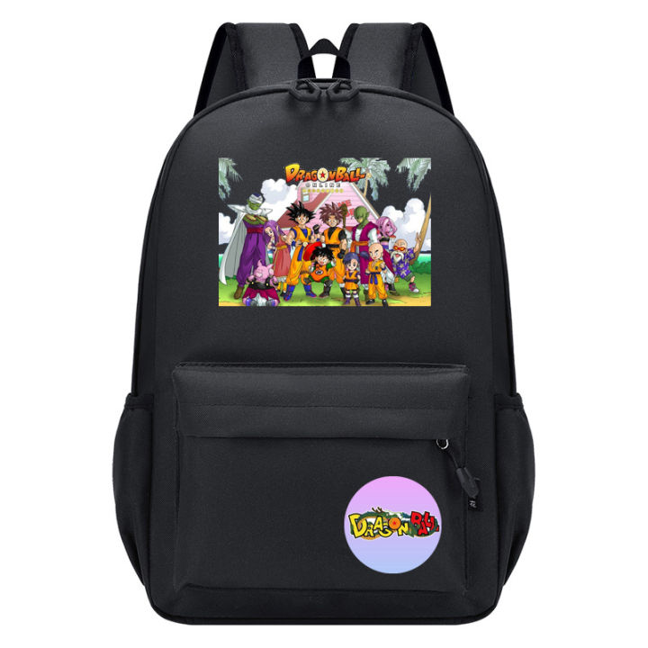 Goku Anime School Bag, 7 Dragon Balls Student Cartoon Backpack, Gift ...