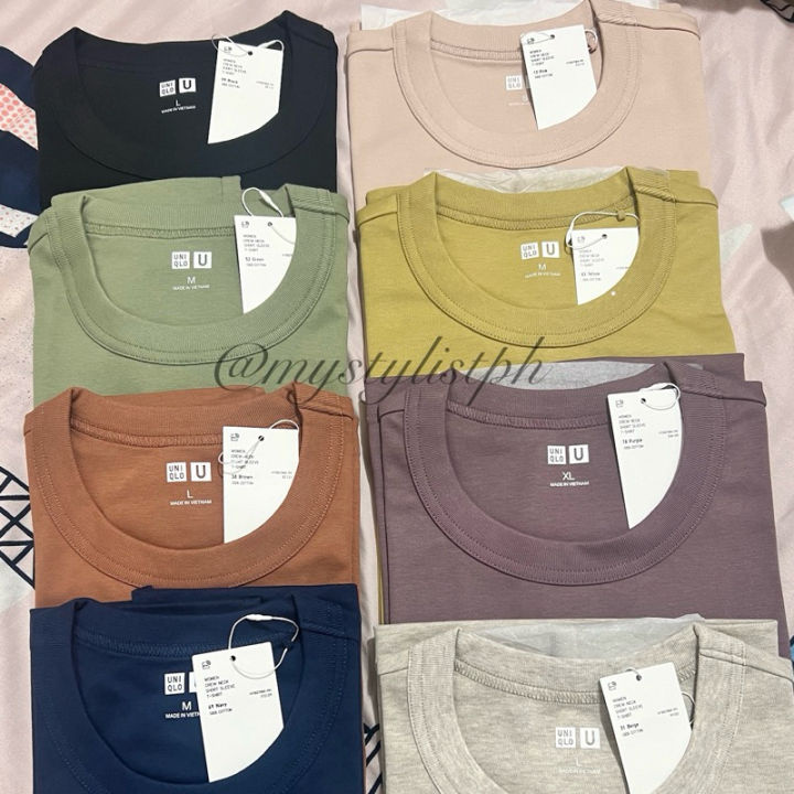 Uniqlo Women U Crew Neck - ‼️New Colors | Lazada PH