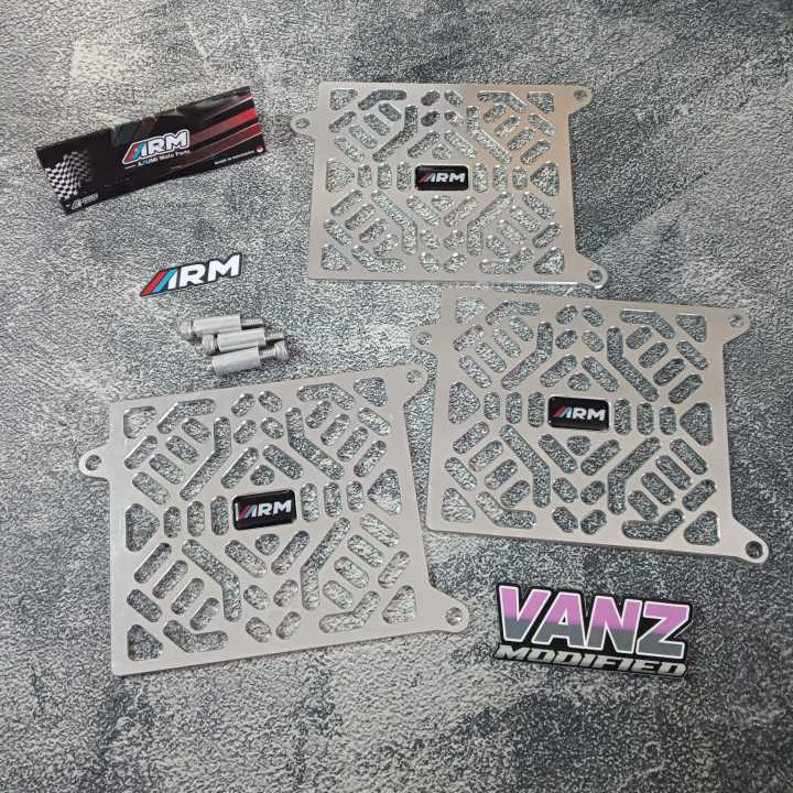 COVER RADIATOR FULL CNC ARM VARIO 110 VARIO TECHNO MODEL CYBER ASLI ...