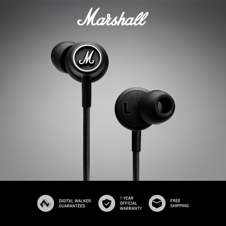 Marshall Mode Wired Earphones - Black | Lazada PH