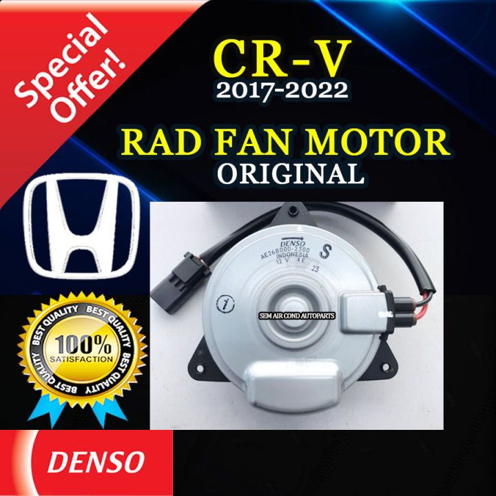 HONDA CR-V/ CRV 2017-2022 YEAR ORIGINAL DENSO ND 2300 RADIATOR RAD FAN MOTOR (CAR AIRCOND SYSTEM ...