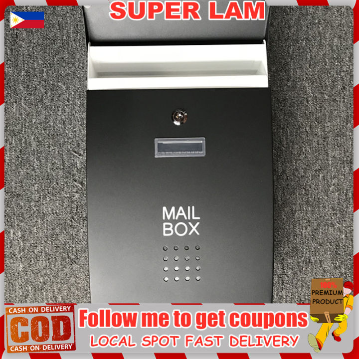 High Quality Stainless Letter Mailbox Post Box with Waterproof and ...