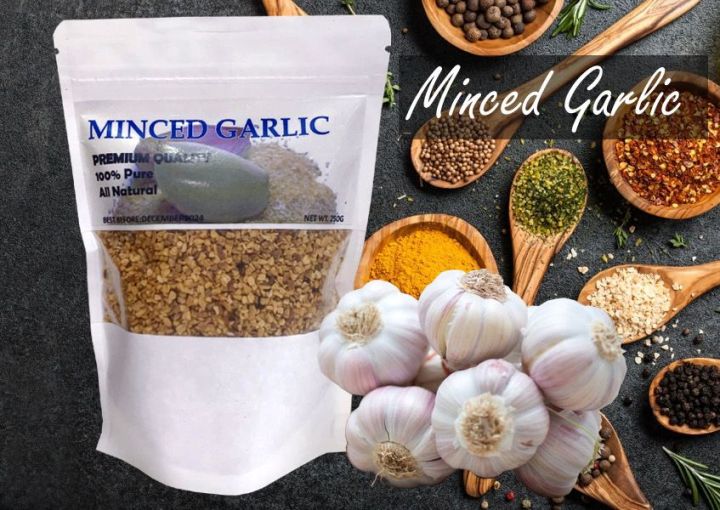 MINCED GARLIC ( 250g - 500g ) Premium Quality | Lazada PH