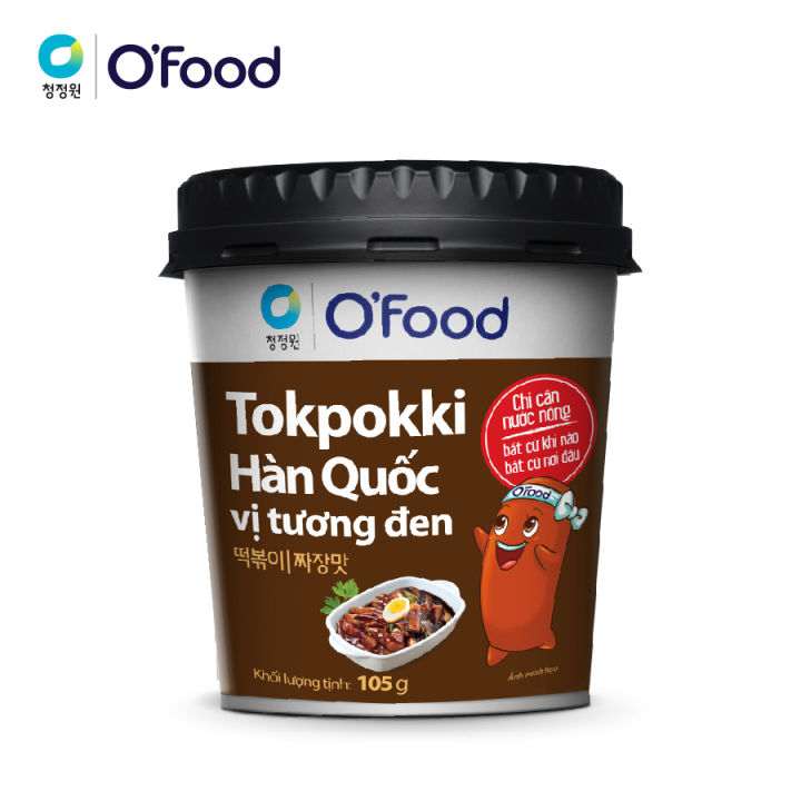 Tokpokki Hàn Quốc O'Food hộp 105g, 5 vị đa dạng | Lazada.vn