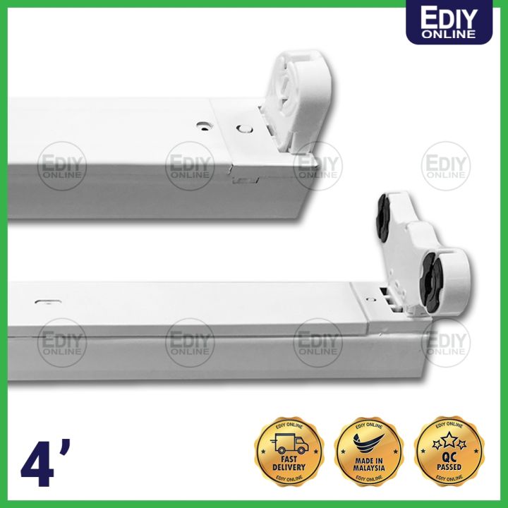 BSLIGHT LED CASING ONLY 4 FEET (LOCAL MADE IN MALAYSIA) (10 pieces) FOR ...