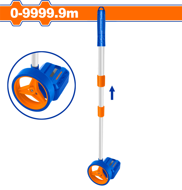 WADFOW Measuring Wheel Hand-push Distance Measuring Wheel Meter ...