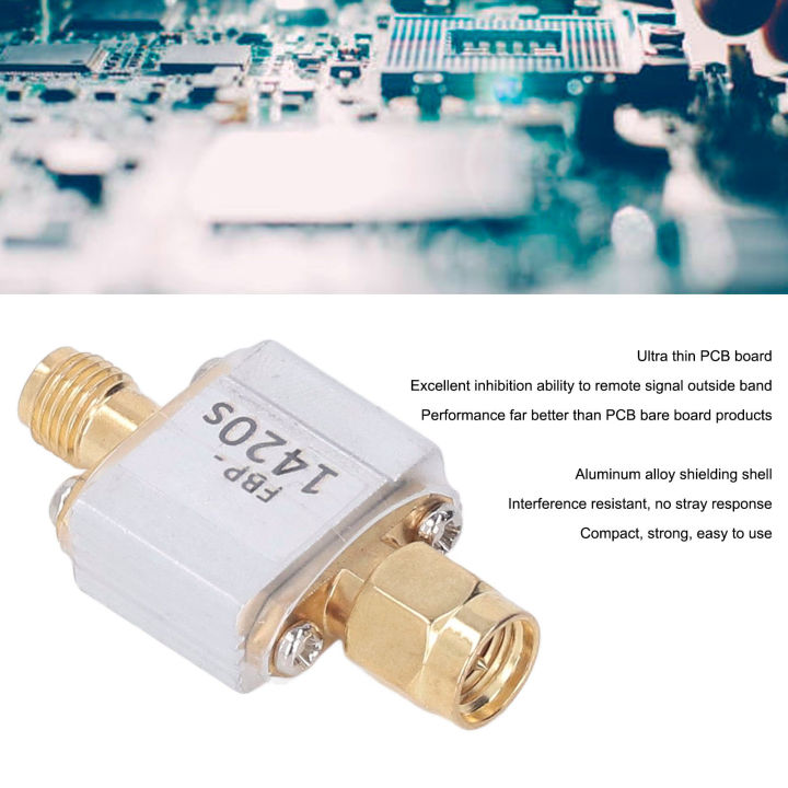 Bandpass Filter 1420MHz Interference Resistant SAW Bandpass Filter with ...