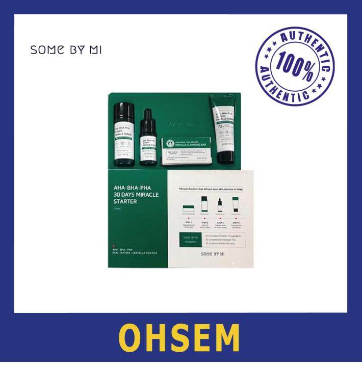 SOME BY MI AHA BHA PHA 30 DAYS MIRACLE STARTER KIT / MIRACLE SET / SOME ...
